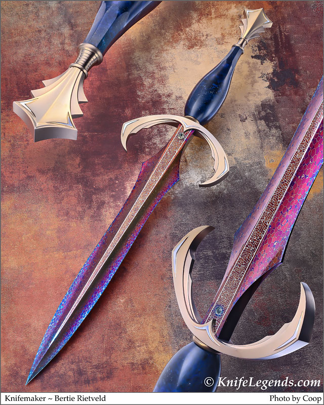 Bertie Rietveld Custom Knife - Knife Maker At KnifeLegends